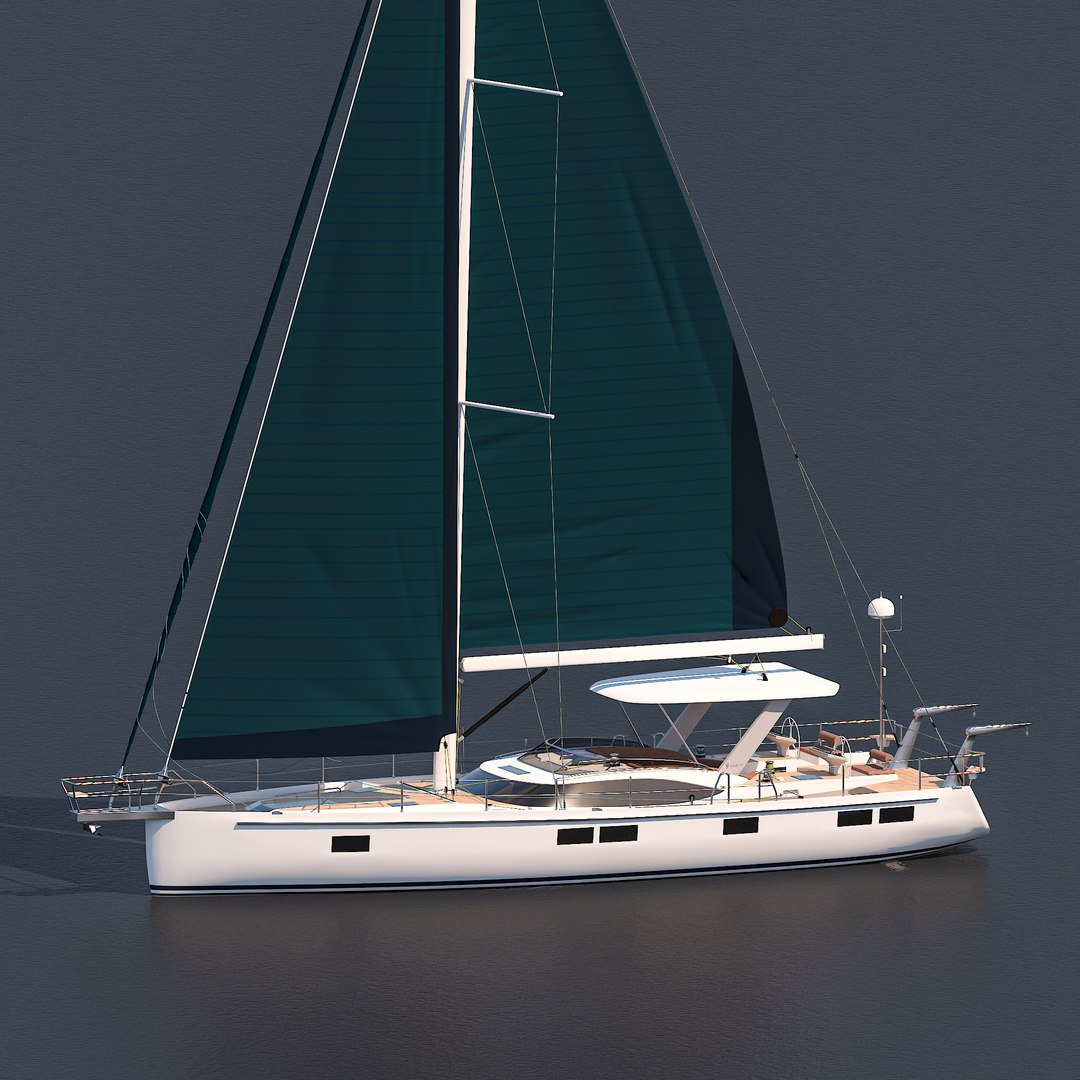 Sailing Yacht Hylas H57 Model - TurboSquid 2014382