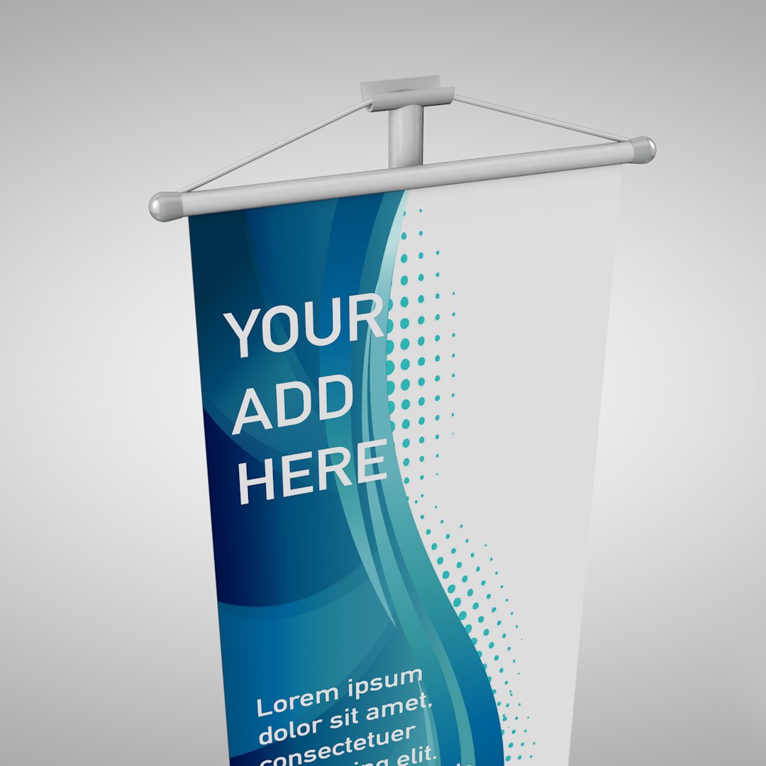 3d Model Banner Stands