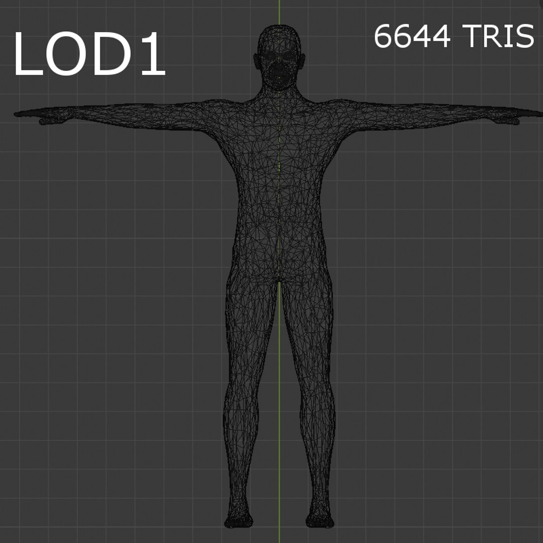 3D Gameready Humanoid - TurboSquid 1545812