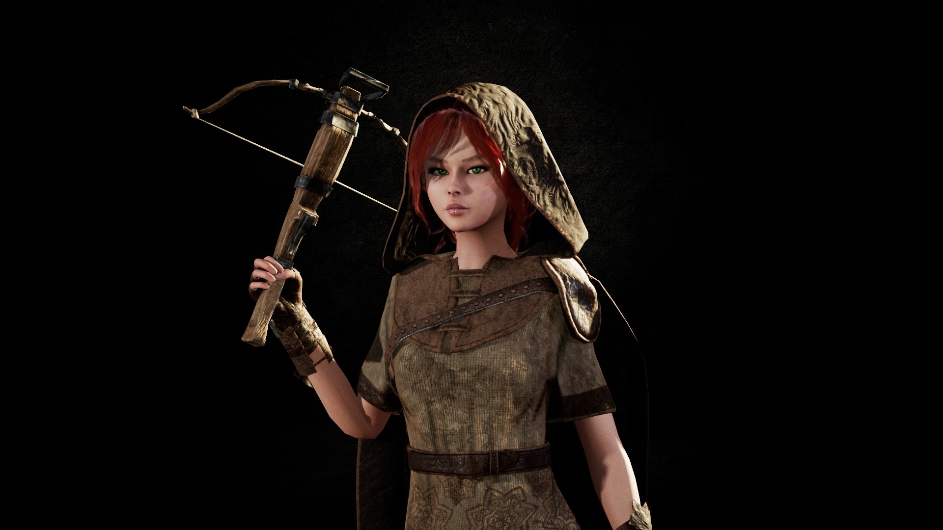 3D Crossbow Lady Model - TurboSquid 2129783