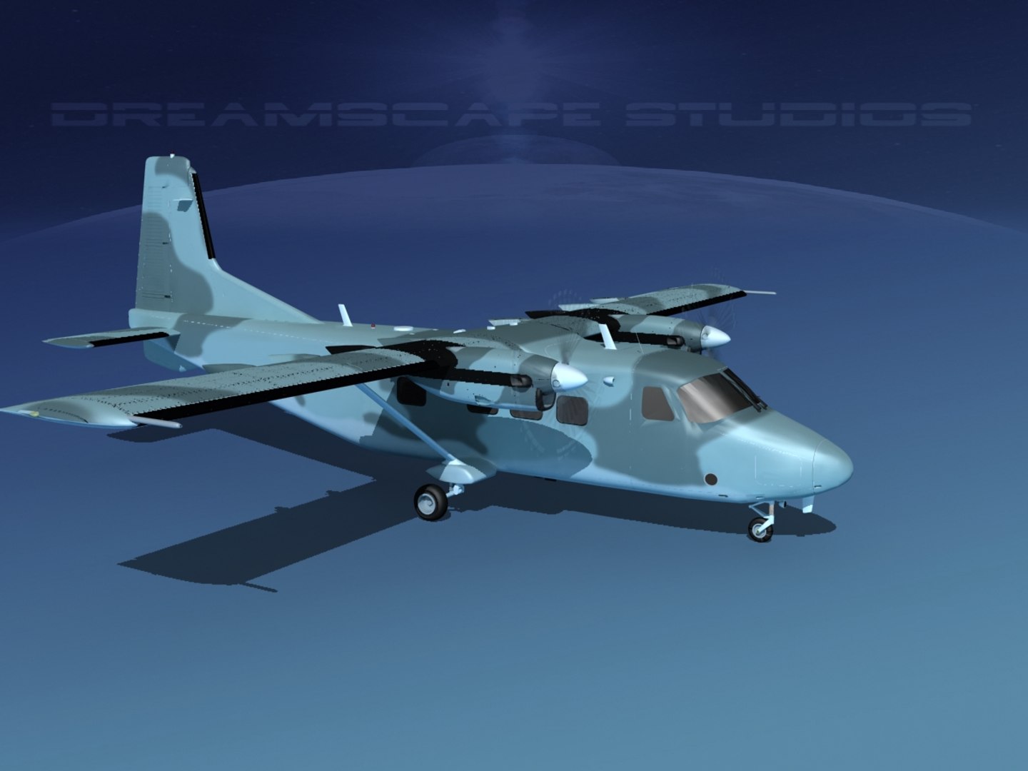 Aircraft Harbin Y-12 Ii 3D Model - TurboSquid 1157817