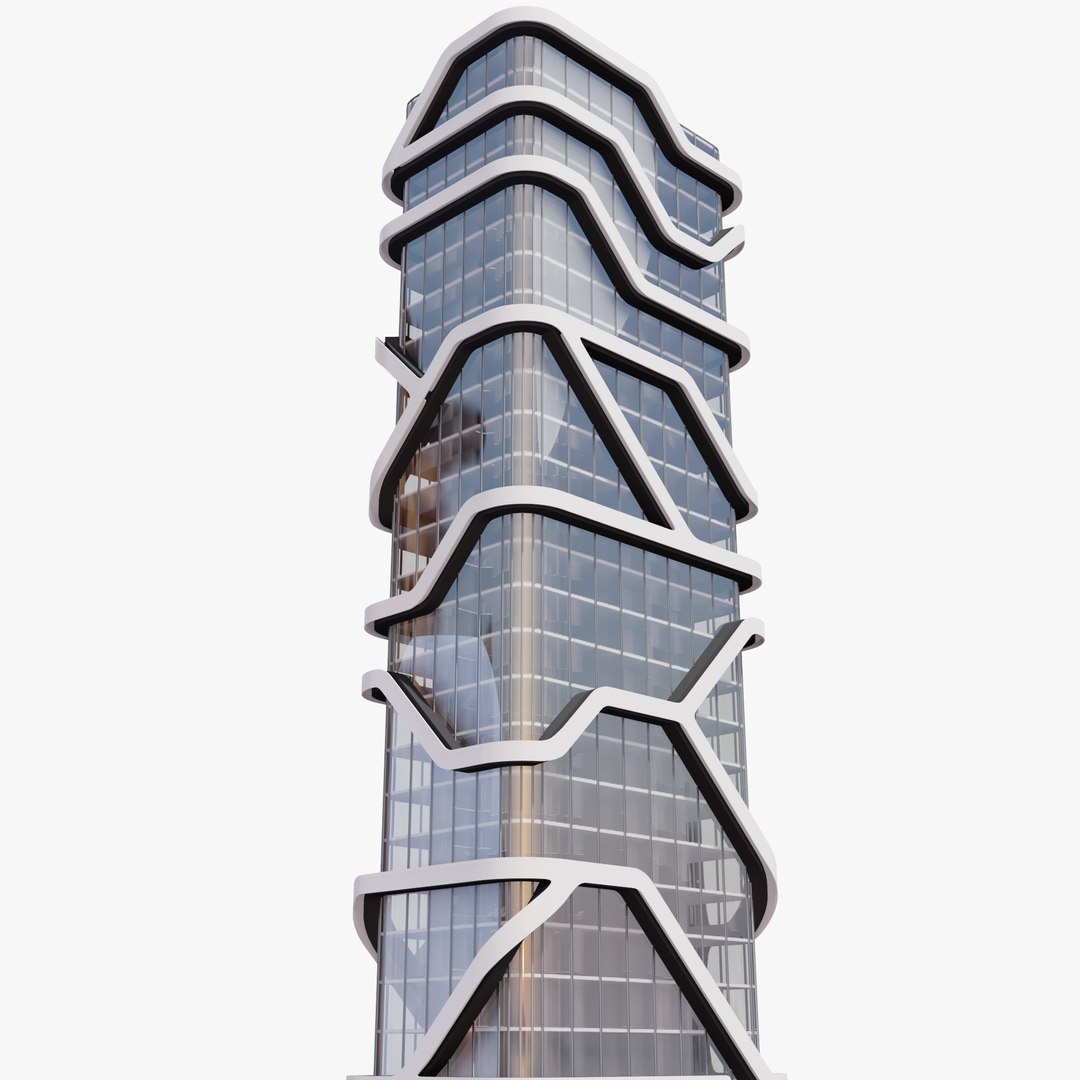 3D model Modern Building Concept 01 - TurboSquid 1858418