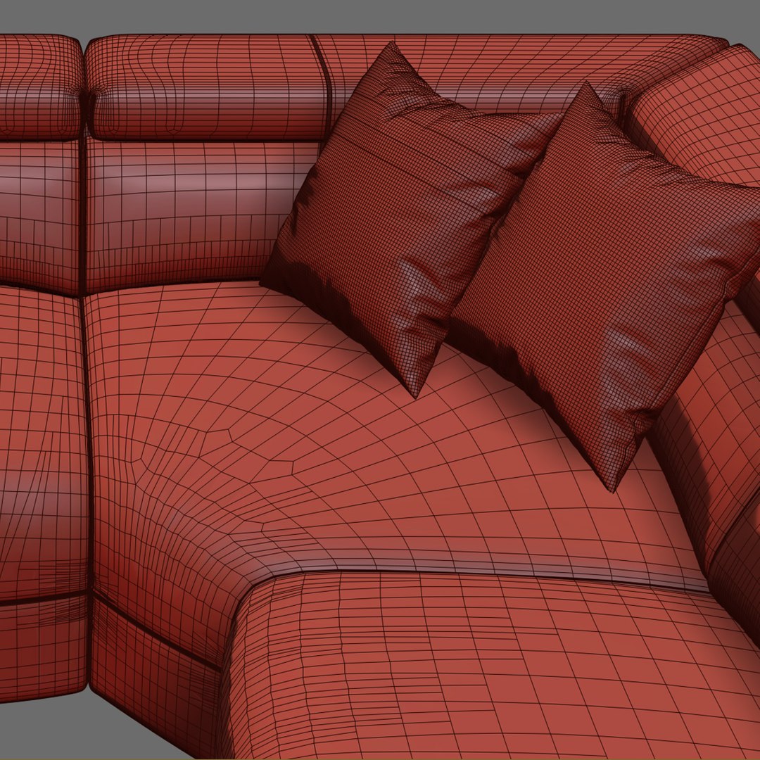 Natuzzi Balance Sofa 3D Model - TurboSquid 1383206