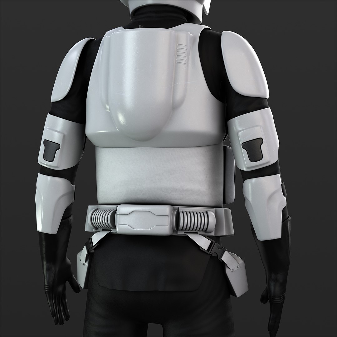 Scout Trooper 3d Obj