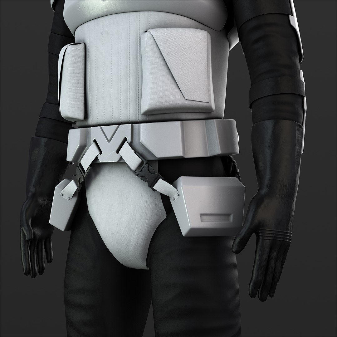 Scout Trooper 3d Obj