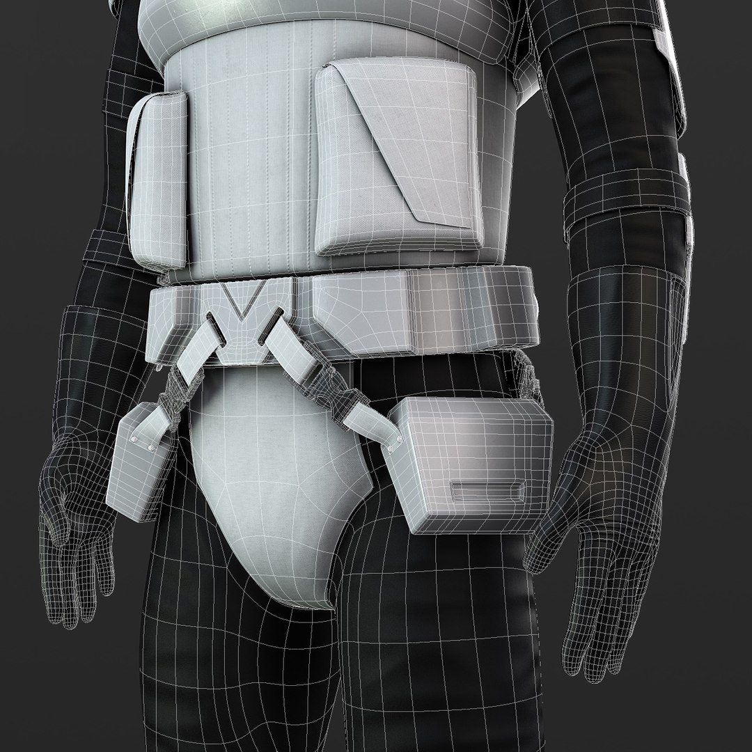Scout Trooper 3d Obj