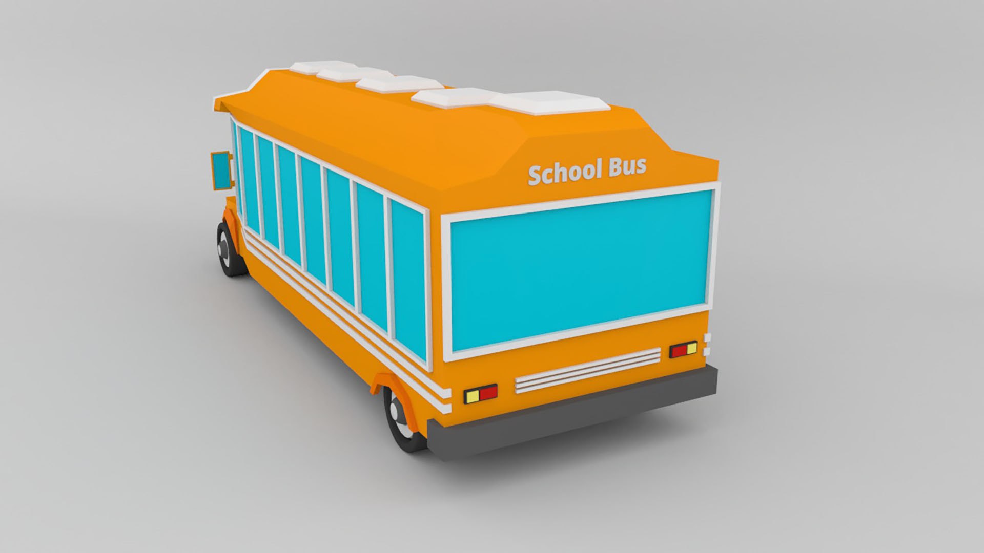School Bus 3D - TurboSquid 1950371