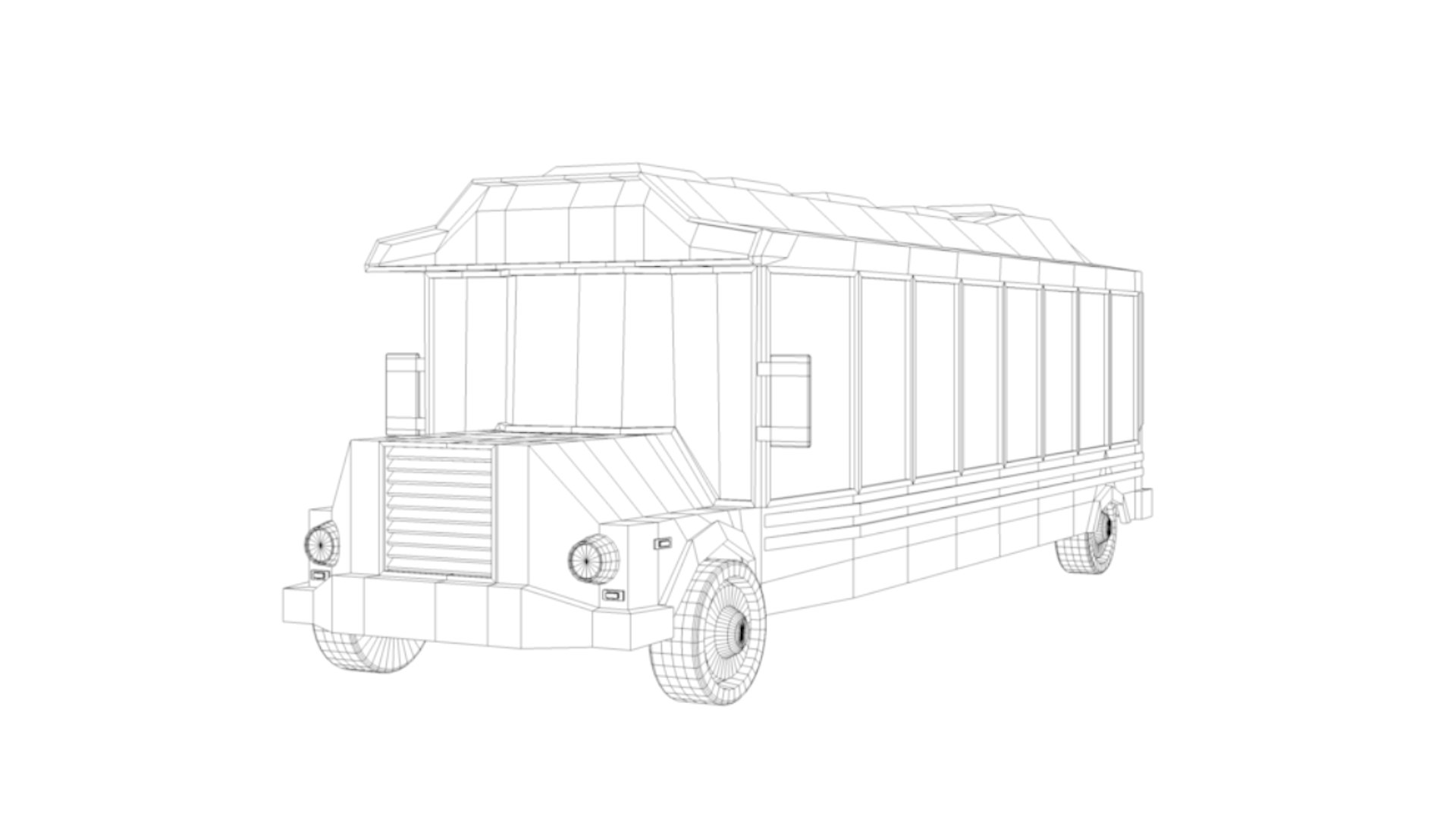 School Bus 3D - TurboSquid 1950371