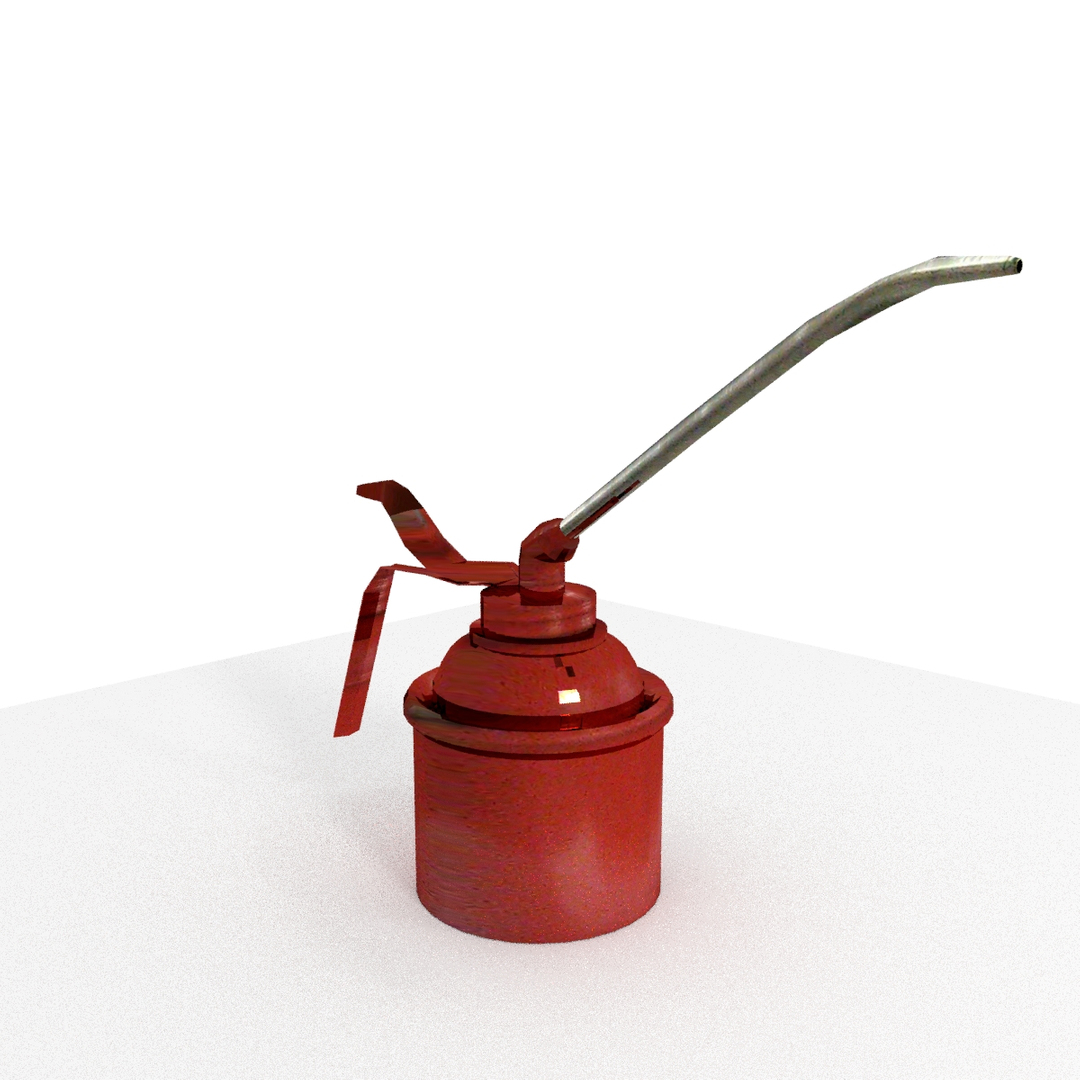 3d Model Oil Cans