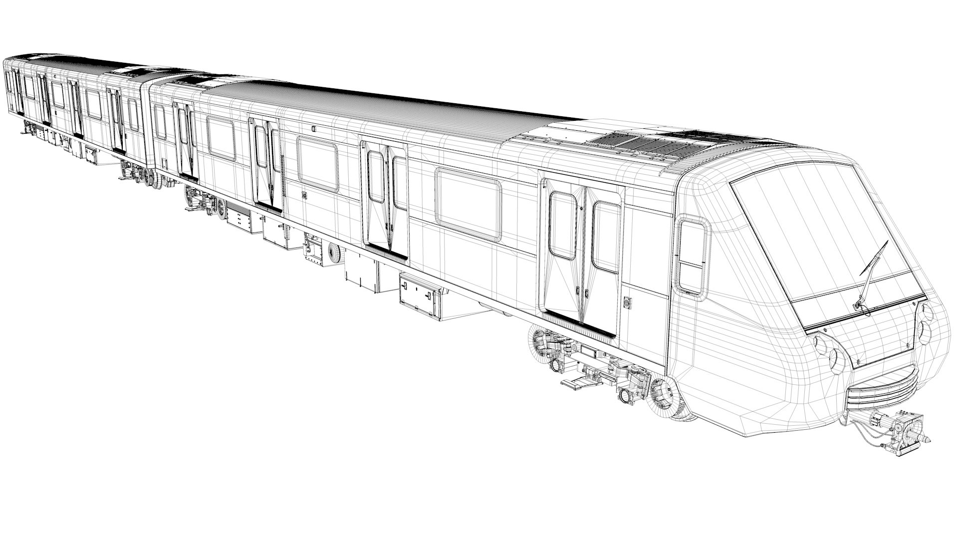 3D Metro - TurboSquid 1704101