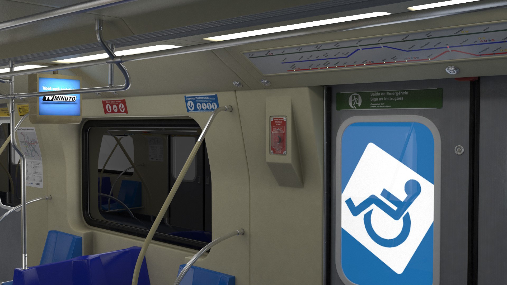 3D Metro - TurboSquid 1704101