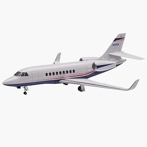 Dassault Falcon 2000 3D Models for Download | TurboSquid