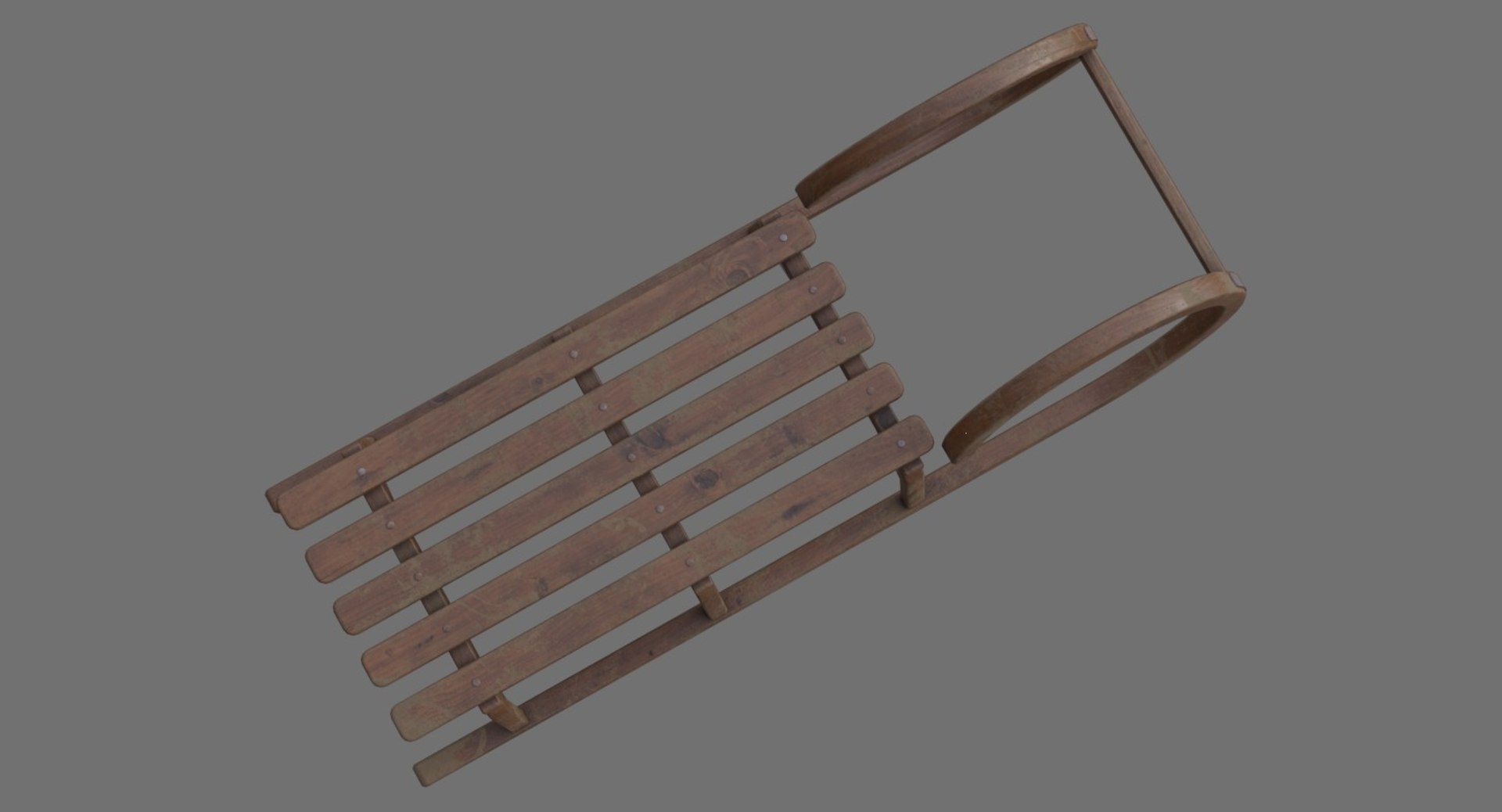 3D sled 2b model - TurboSquid 1260340