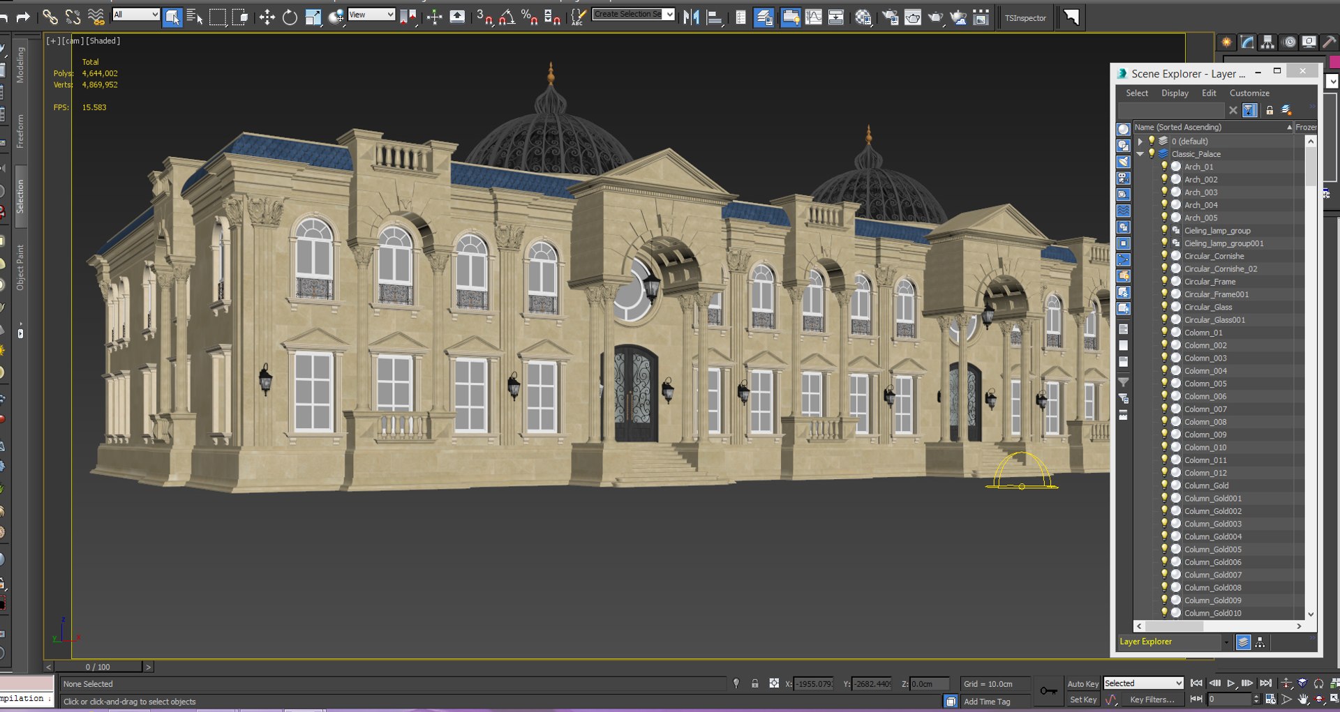 Classic Villa 3D Model Model - TurboSquid 1767382