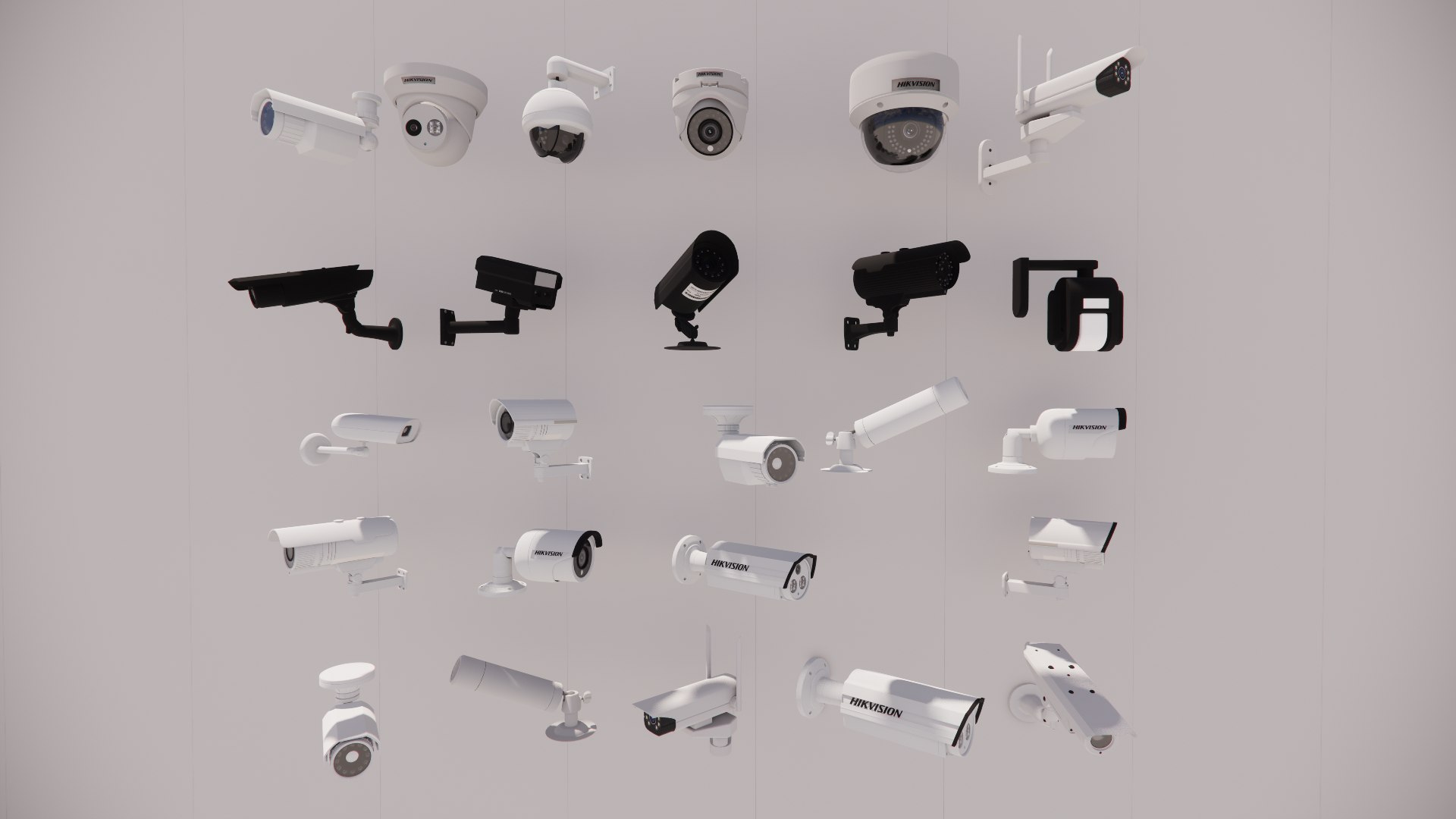 Security Cameras-A7 3D Model - TurboSquid 2223063