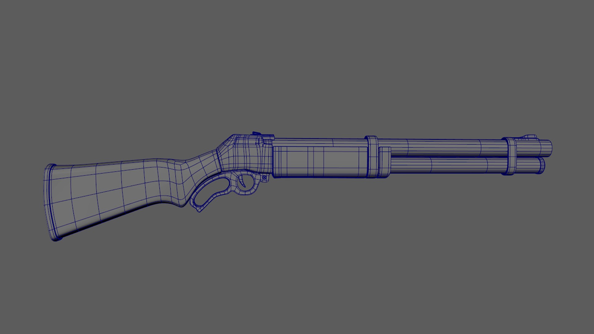 3D Shotgun Single Barrel Model - TurboSquid 1889375