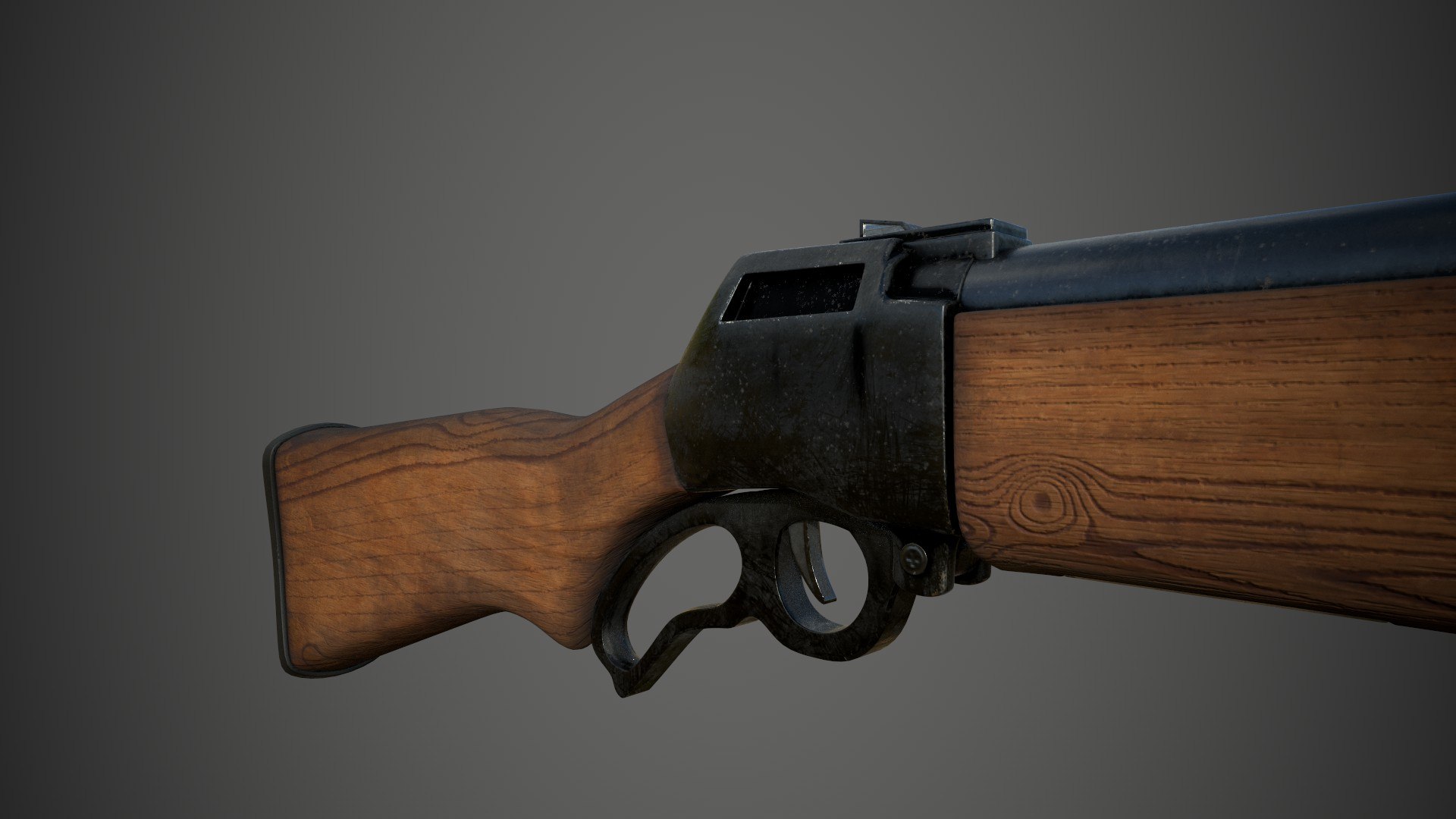 3D Shotgun Single Barrel Model - TurboSquid 1889375