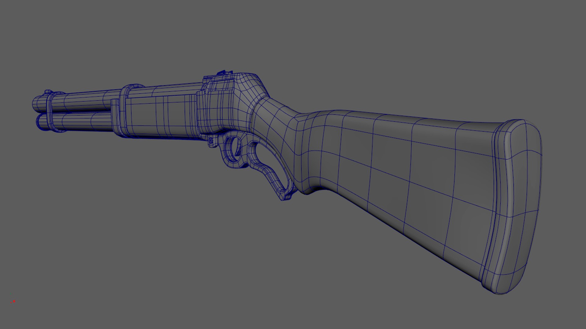 3D Shotgun Single Barrel Model - TurboSquid 1889375