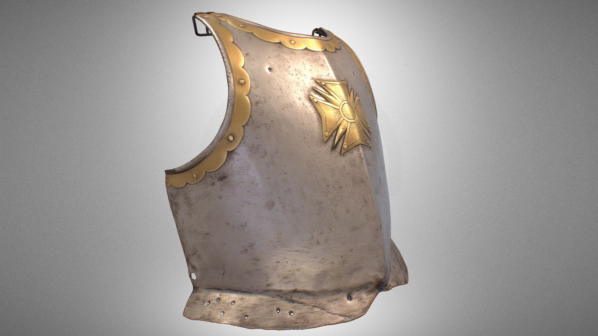 Medieval Armor Breastplate 3D Model - TurboSquid 2324289