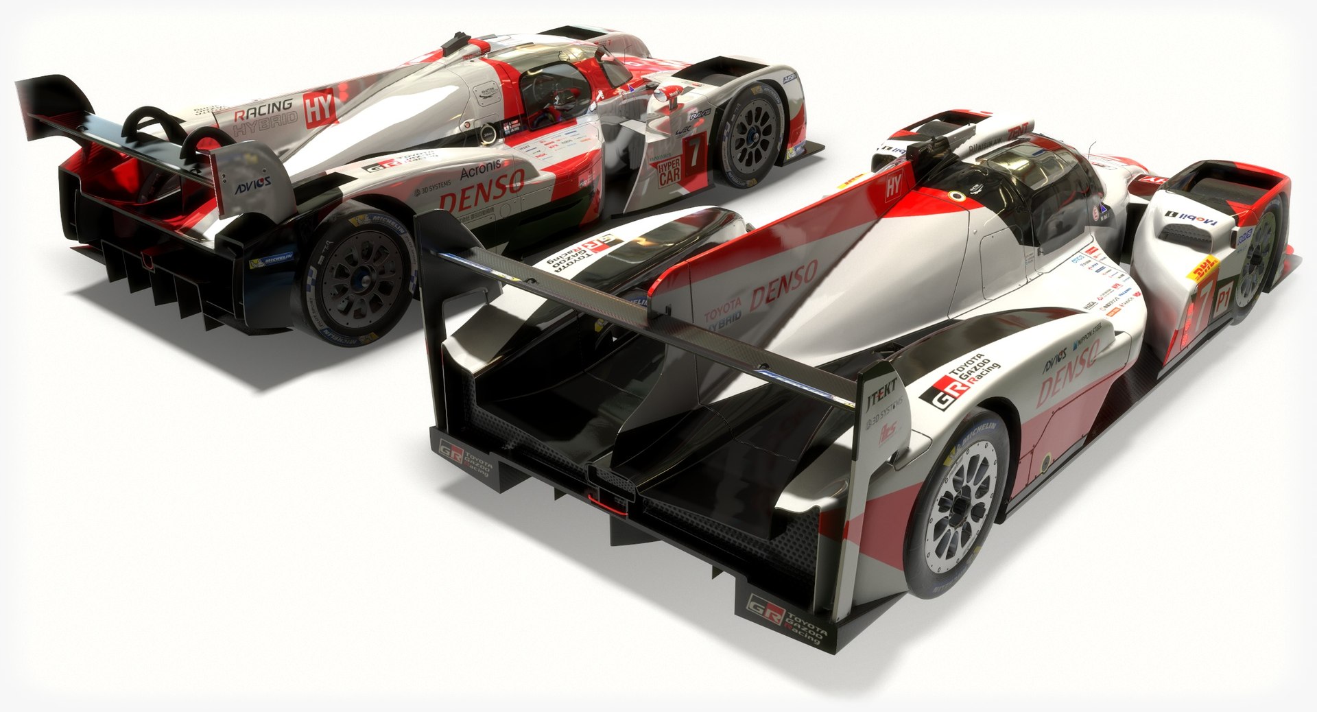Toyota LMH And LMP1 WEC 2020-2021 Cars Collection 3D Model - TurboSquid ...