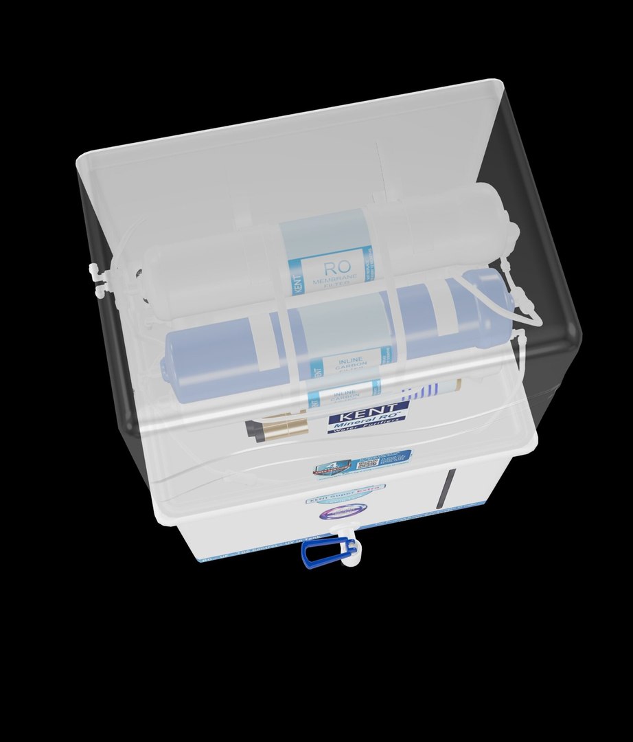 3D KENT Ace Extra 8 L RO UV UF Water Purifier - TurboSquid 2128440
