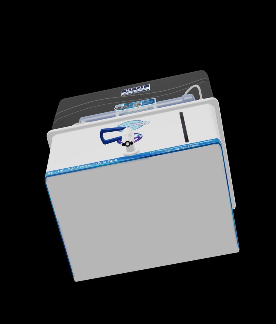 3D KENT Ace Extra 8 L RO UV UF Water Purifier - TurboSquid 2128440
