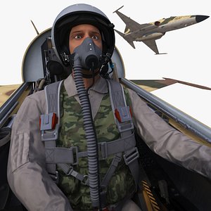 3D Pilot Models - Browse & Download Formats - TurboSquid