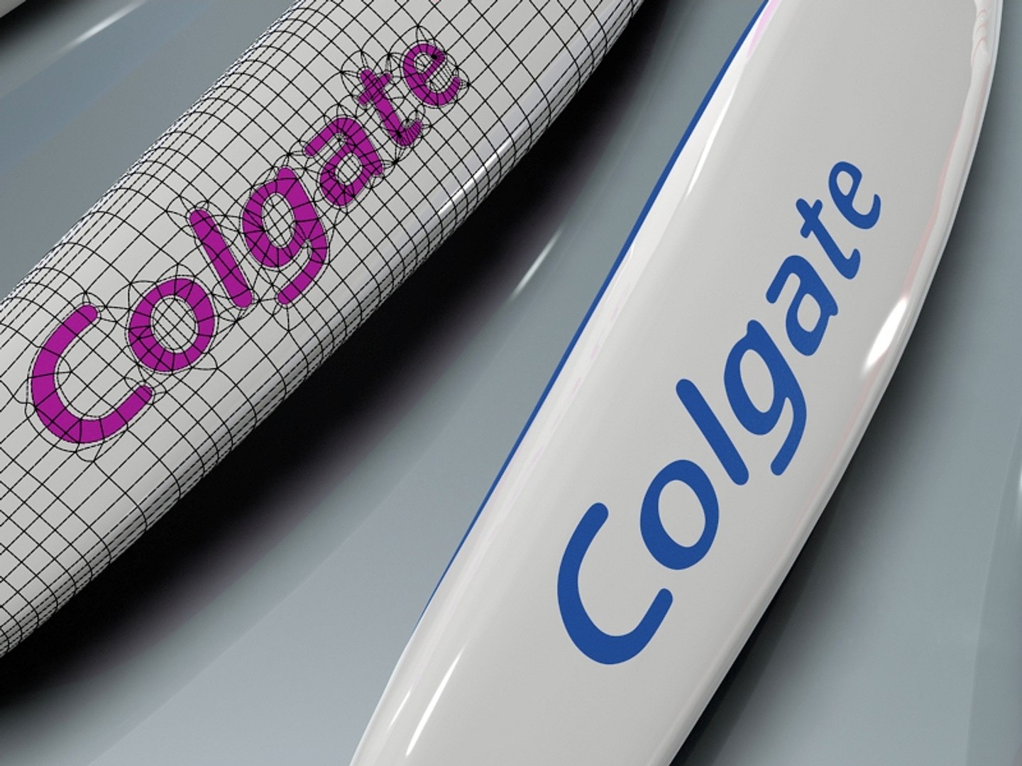 Colgate Toothbrush 3d Model