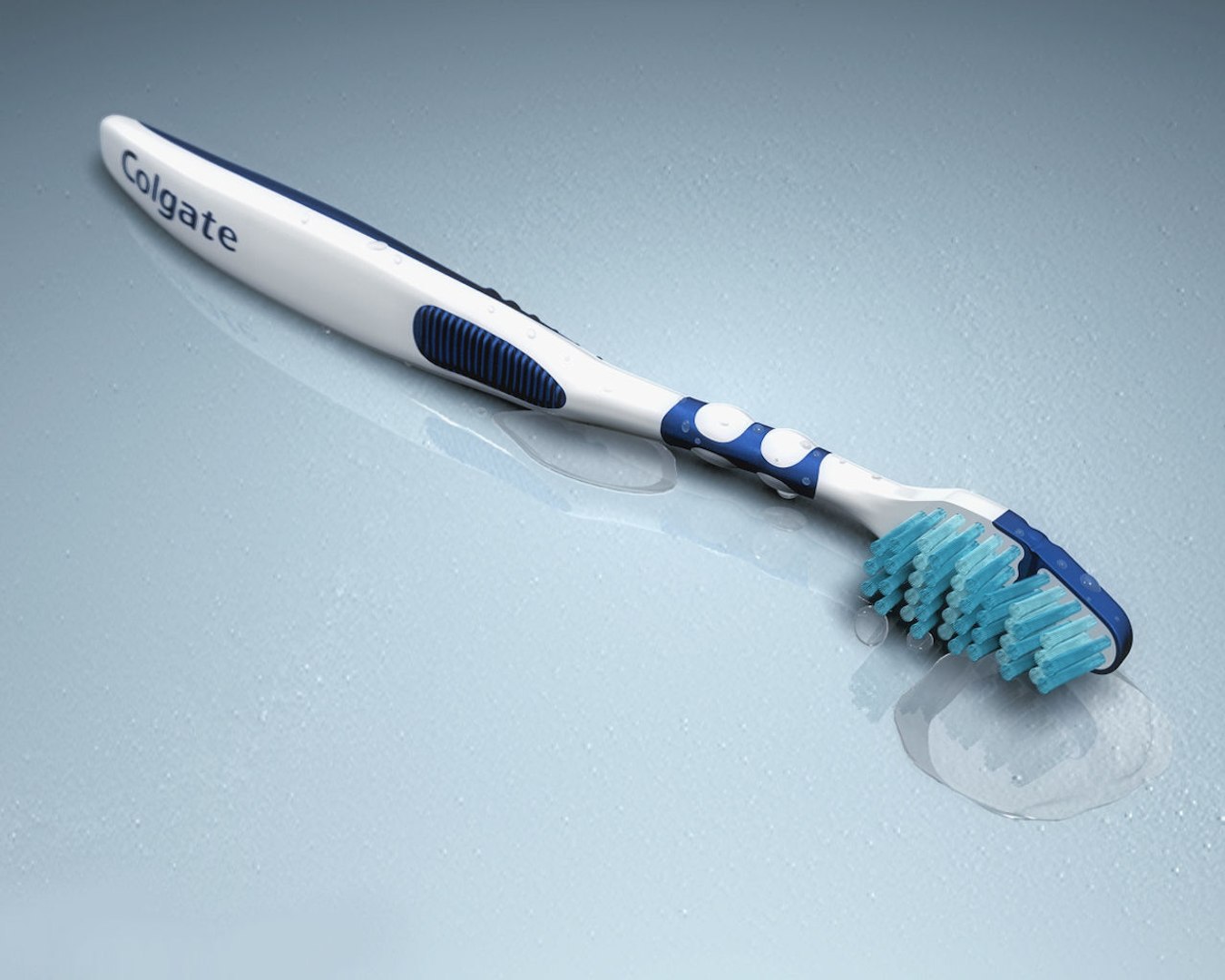 Colgate Toothbrush 3d Model