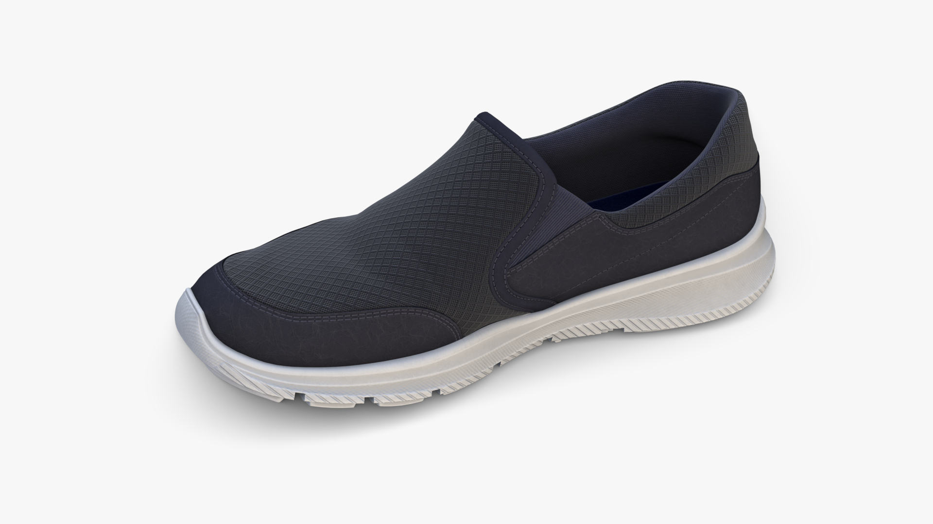 3D Lace Less Shoe Model - TurboSquid 2277118