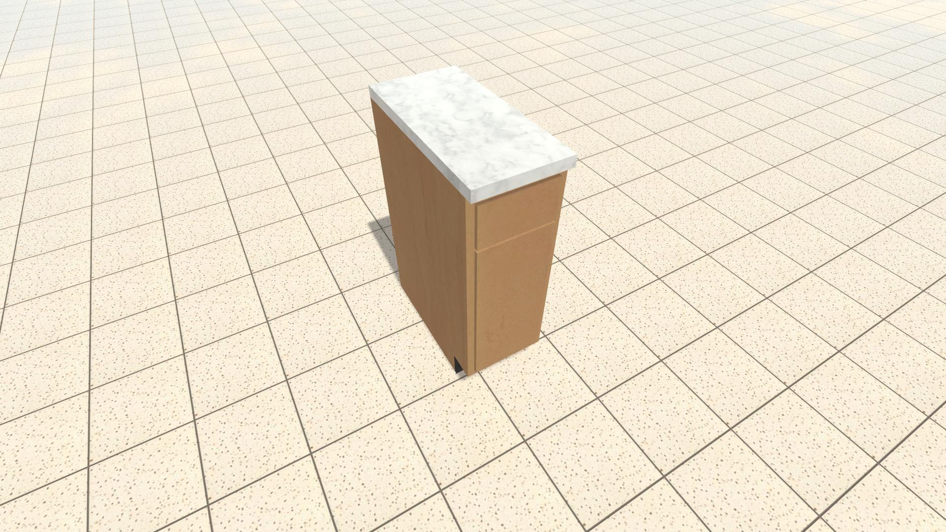 3D B12 Base Cabinet - TurboSquid 1753574