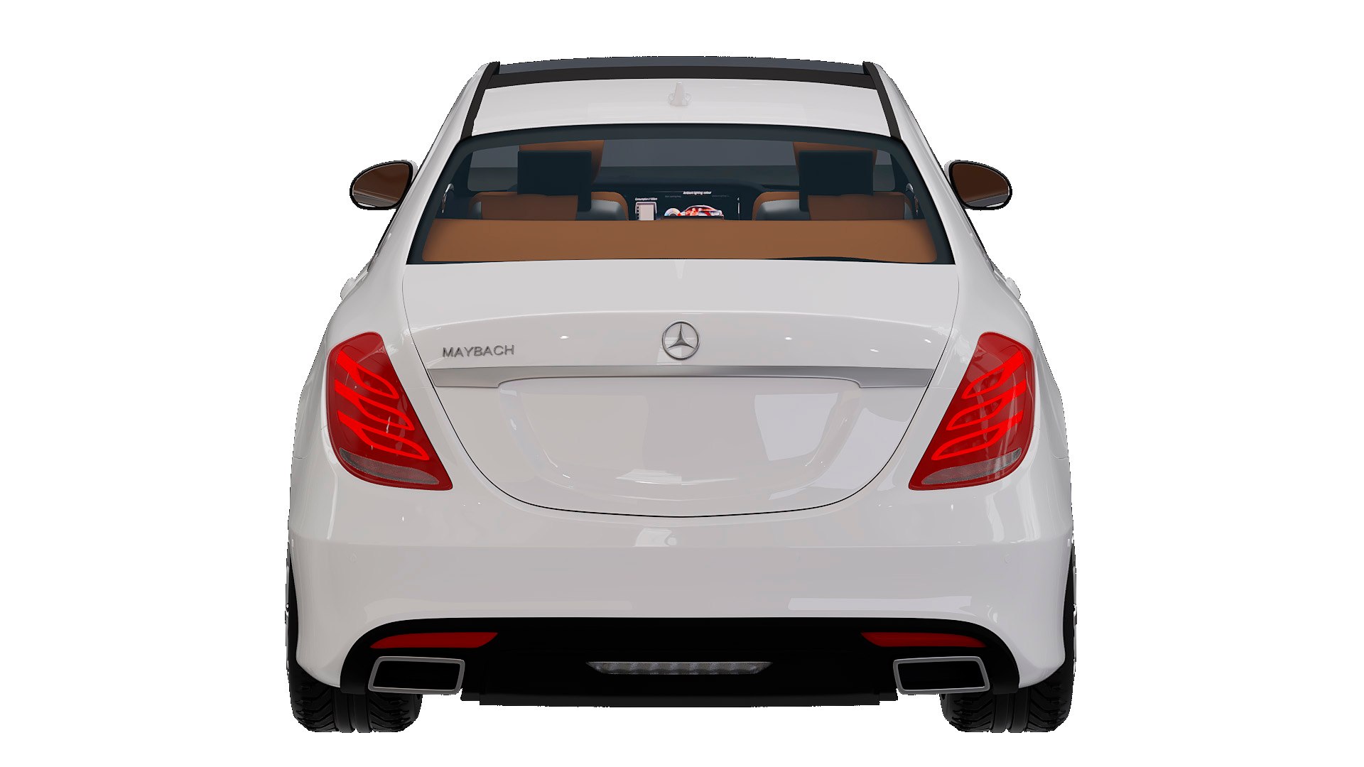 Mercedes-Benz Maybach 3D Model - TurboSquid 2337108