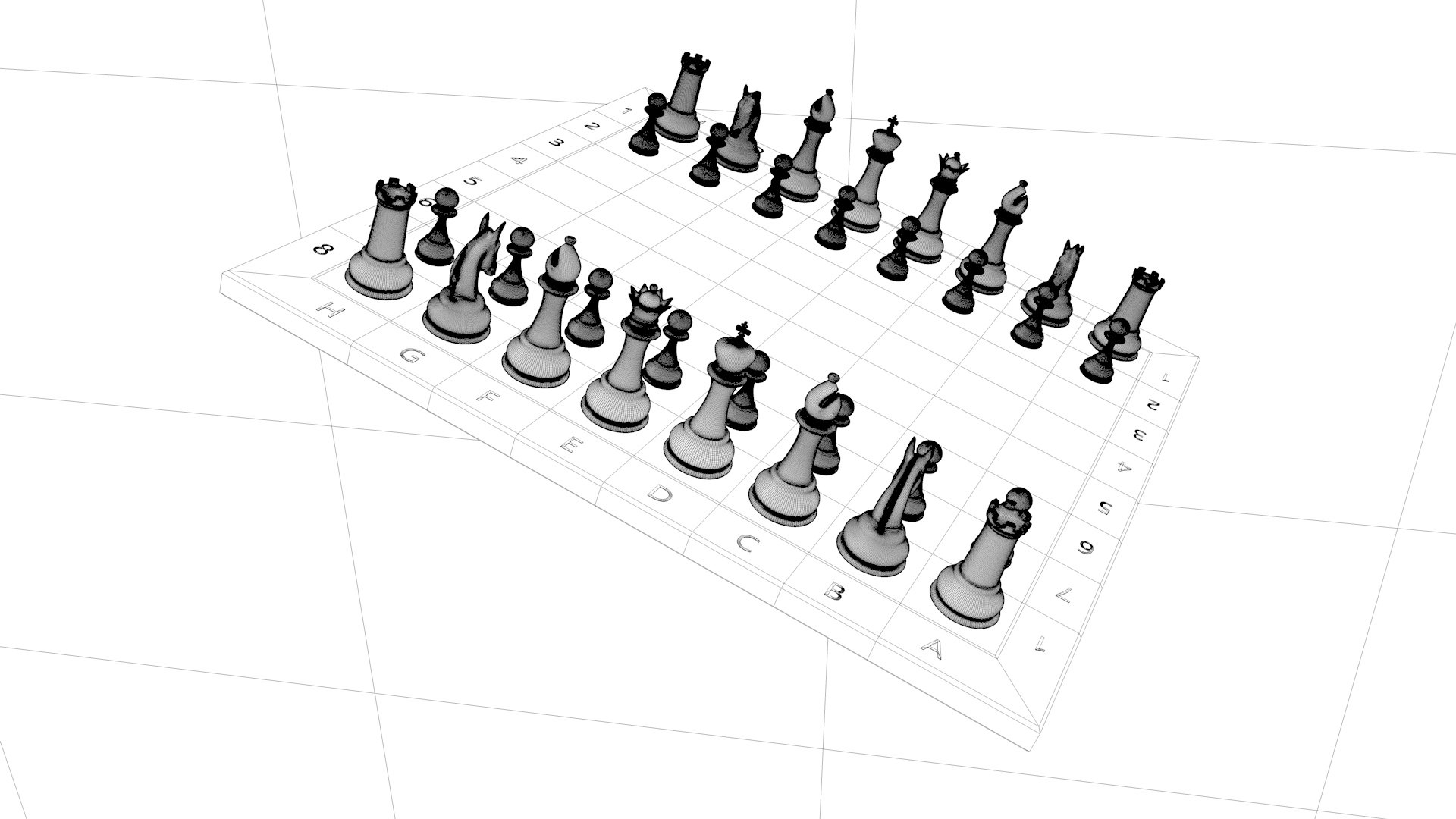 3D Chess Model - TurboSquid 1737614