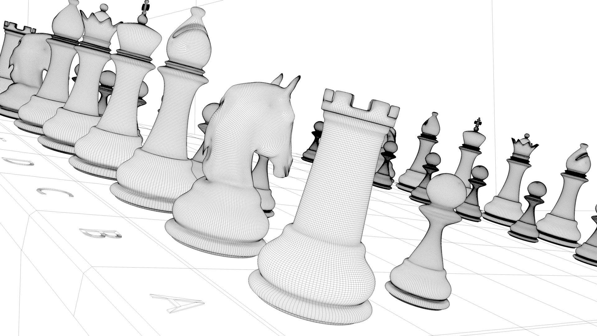 modelo 3d ajedrez - TurboSquid 1737614