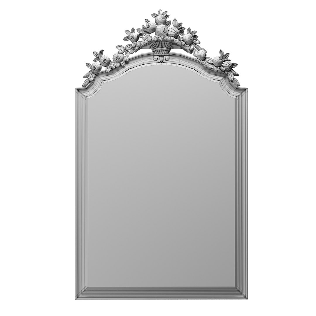 Chelini Mirror Art 403 3D Model - TurboSquid 2413359