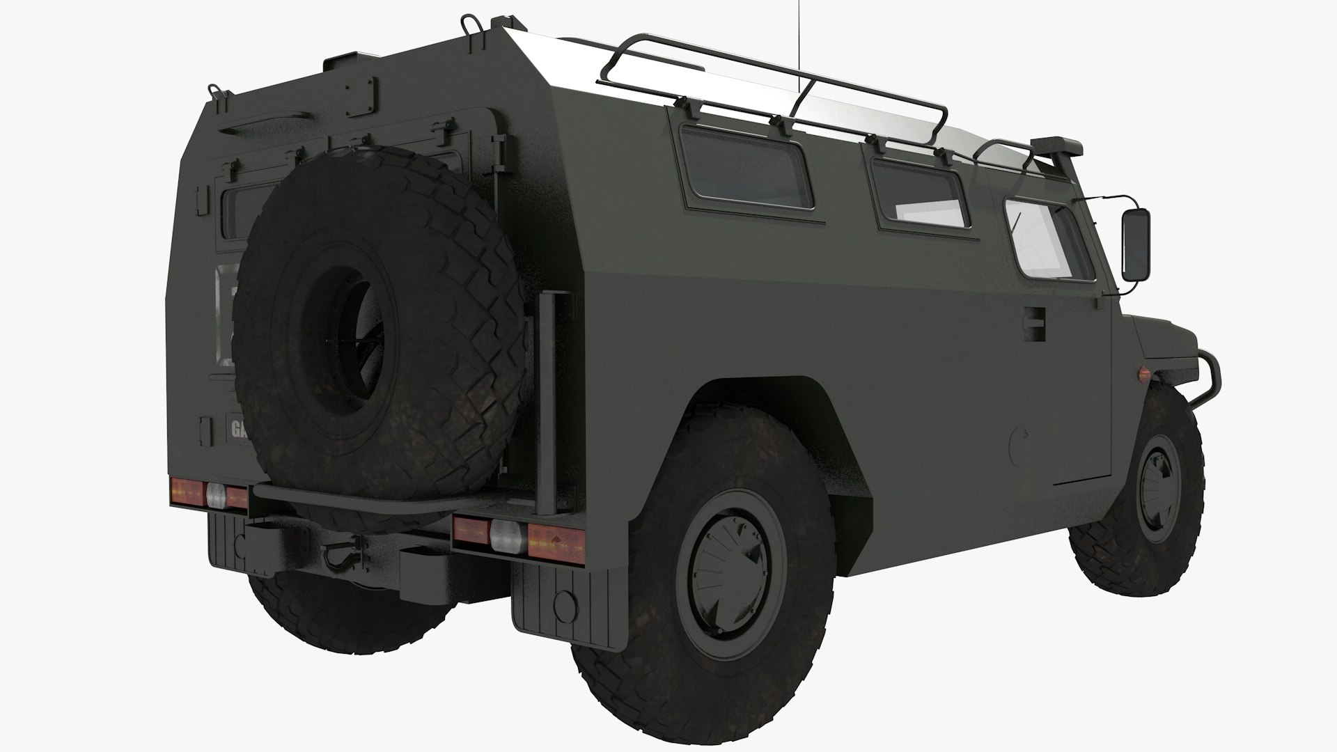 Russian Gaz Tigr 3D - TurboSquid 1872125