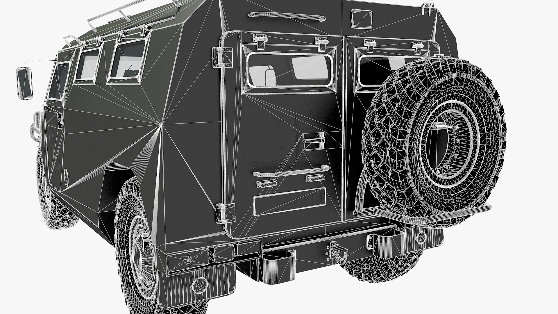 Russian Gaz Tigr 3D - TurboSquid 1872125