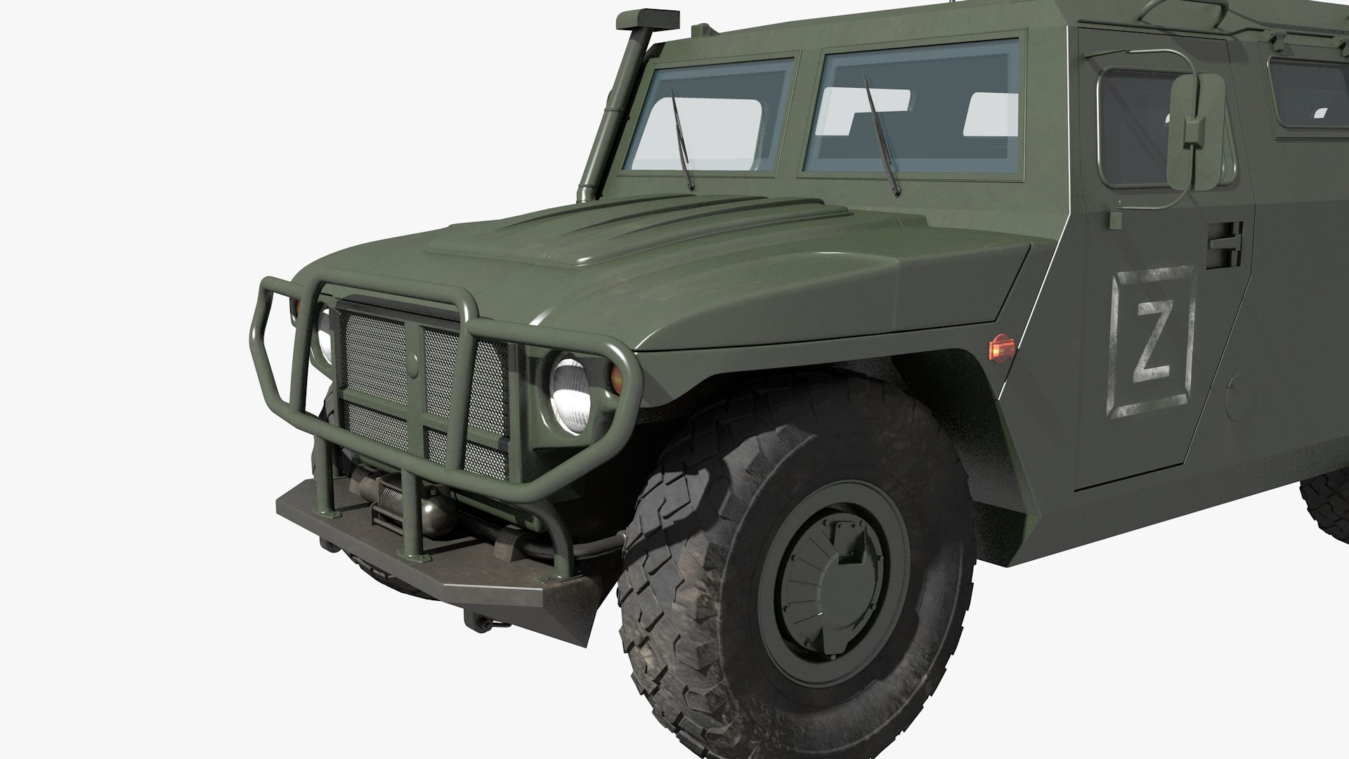 Russian Gaz Tigr 3D - TurboSquid 1872125