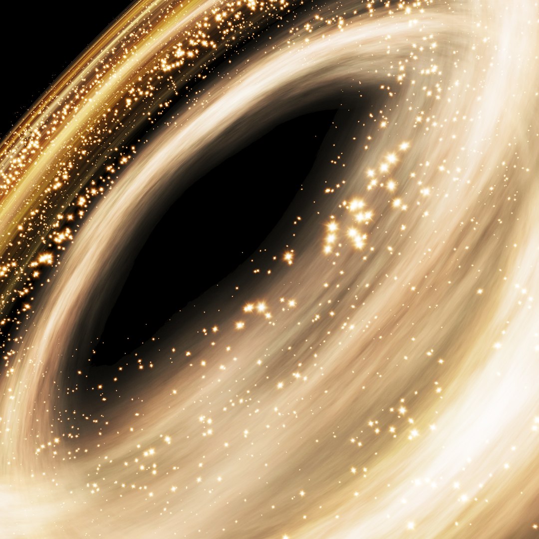 3d Model Of Galaxy Space