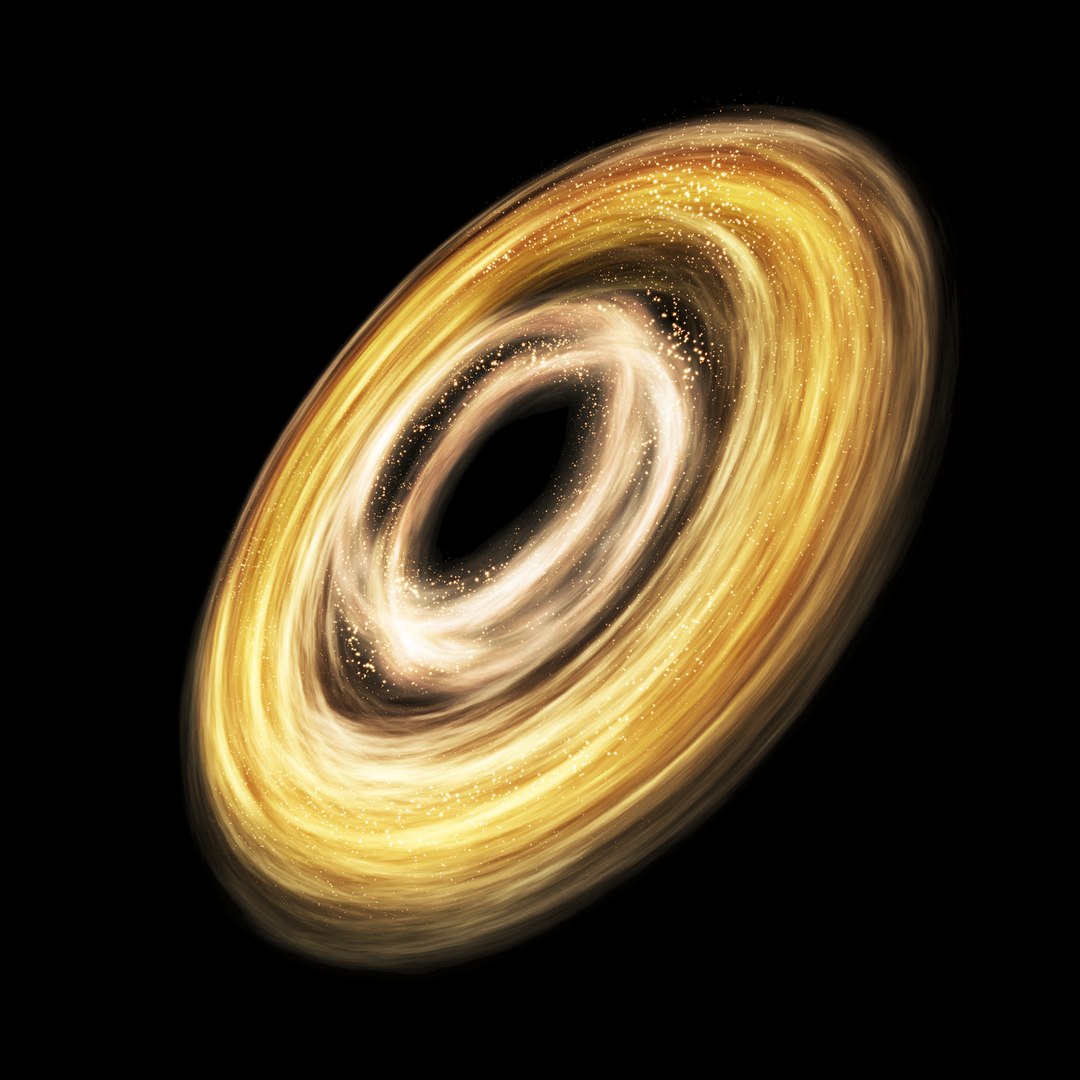 3d Model Of Galaxy Space