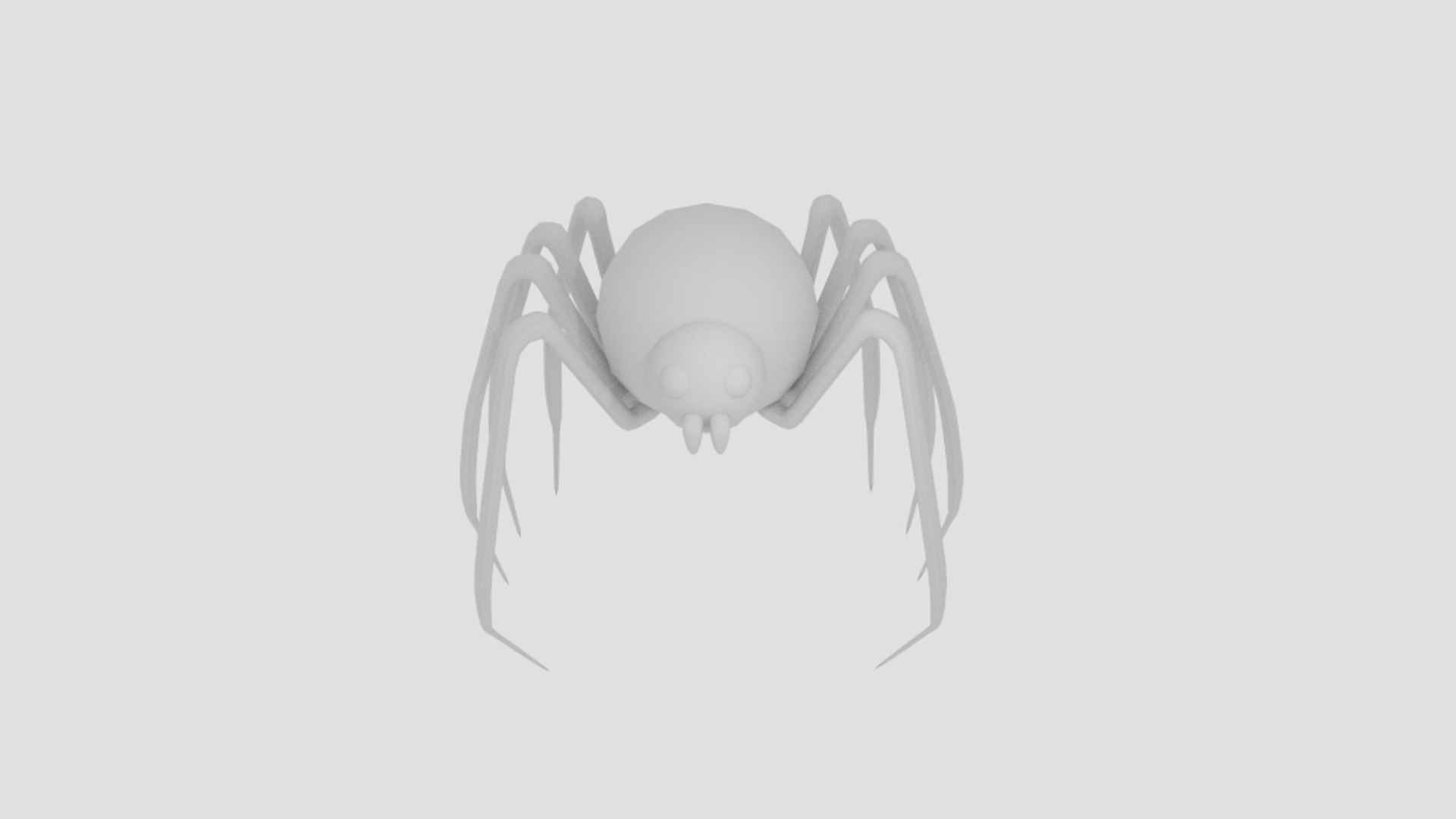 3d Sphere Strip Spider Model