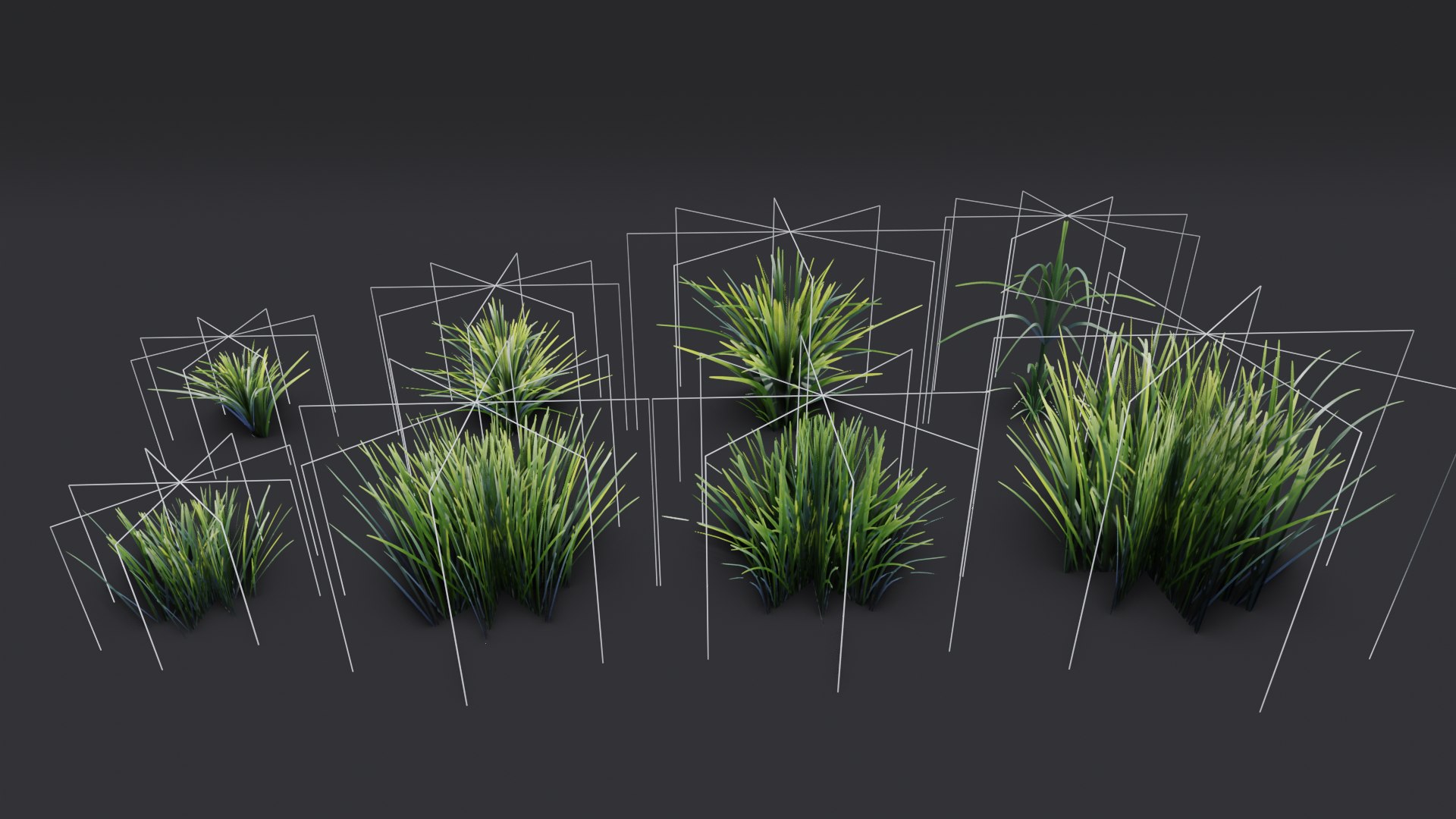 Grass Pack Model - TurboSquid 1637108