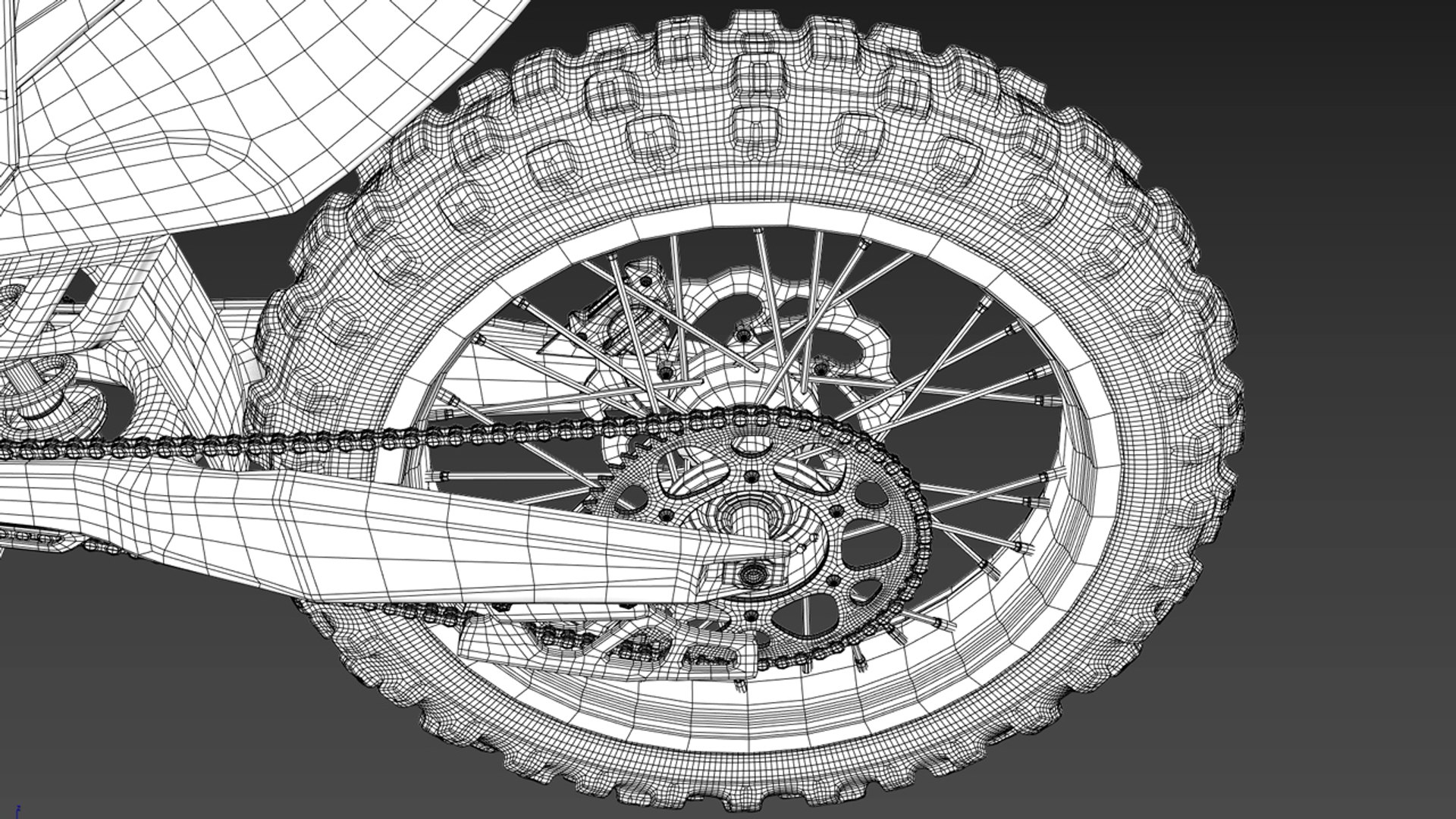 Ktm Sx Motocross Bike 3D - TurboSquid 1186712