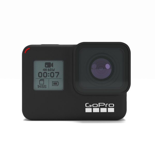 Go Pro Hero 7 액션캠 3D 모델 픽셀 3D 모델 - TurboSquid 2249062