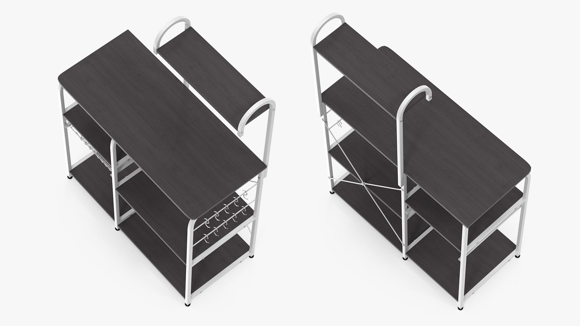 3D Multipurpose Kitchen Bakers Rack - TurboSquid 1576875