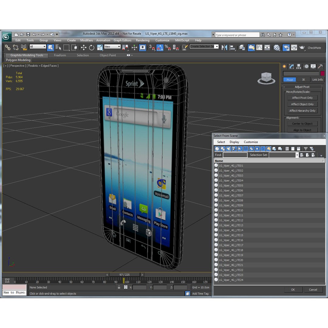 3d obj lg viper 4g lte