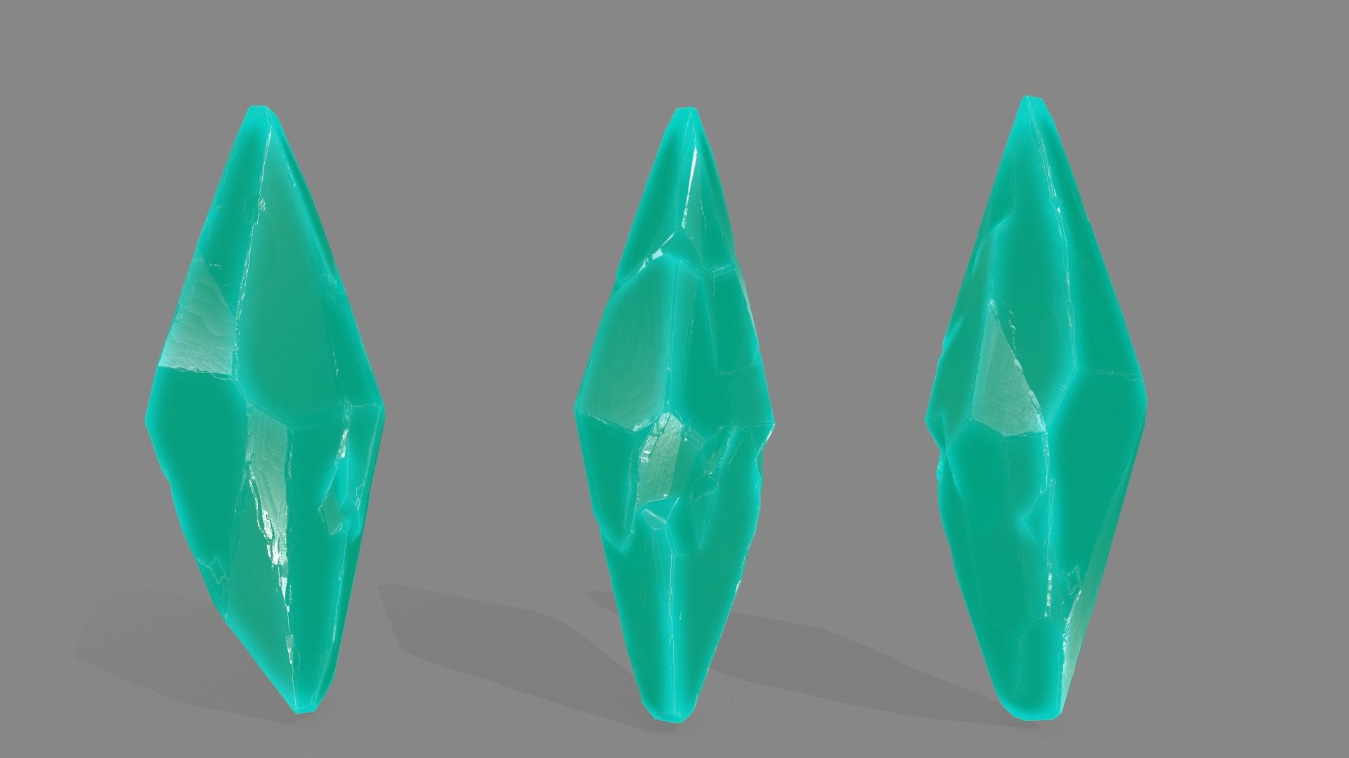 3D Crystal Set 20 - TurboSquid 1811033