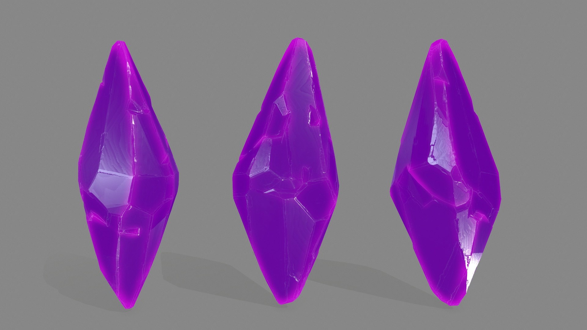 3D Crystal Set 20 - TurboSquid 1811033