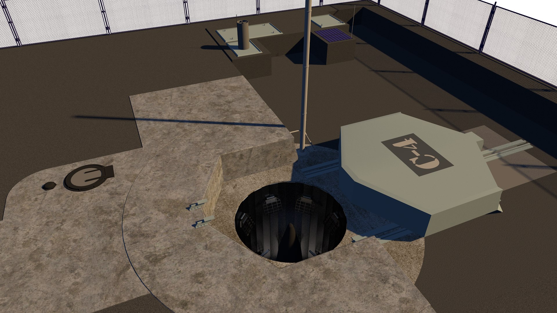 3D Model Missile Silo USA - TurboSquid 1819523