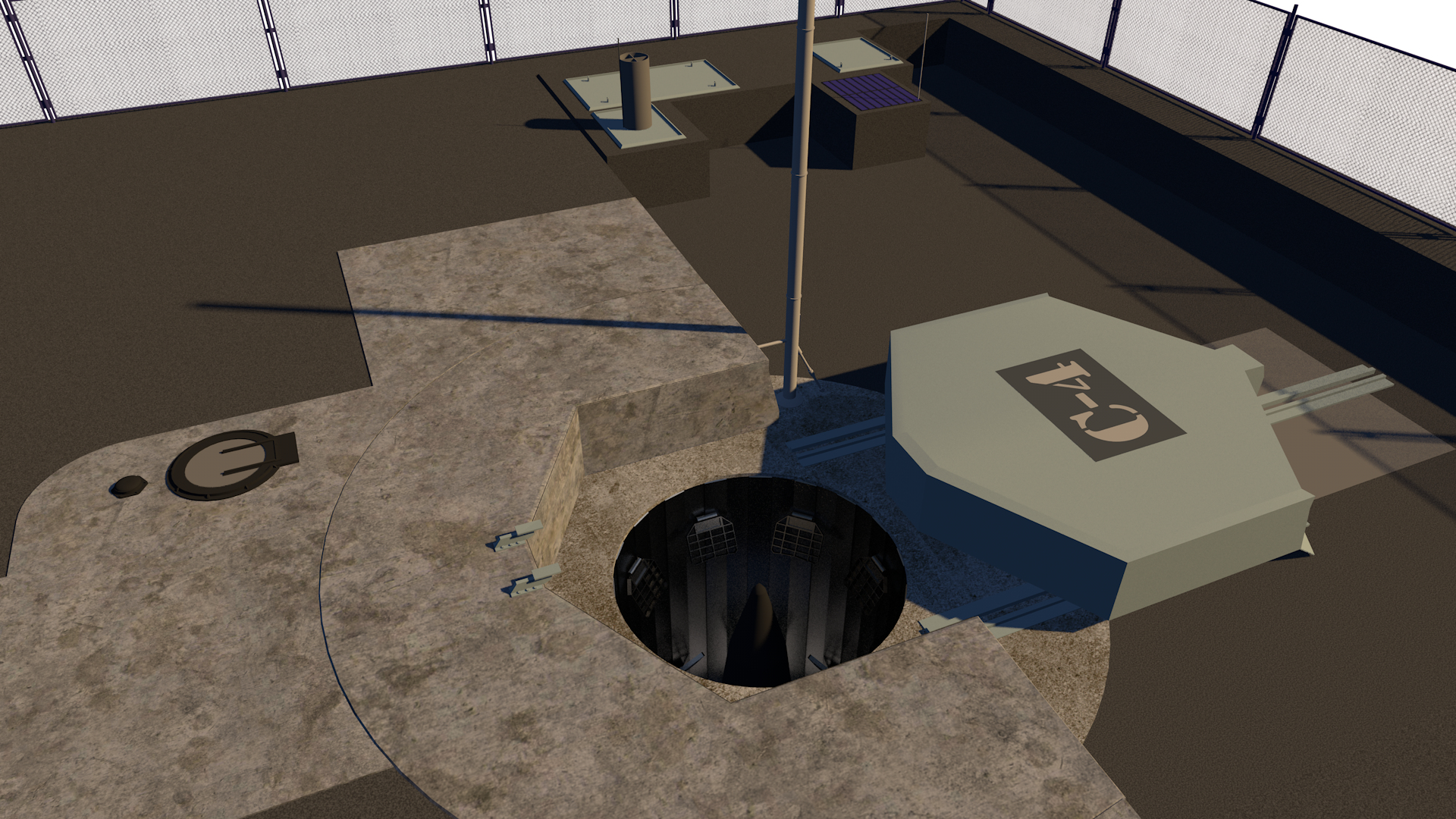 3D model missile silo USA - TurboSquid 1819523